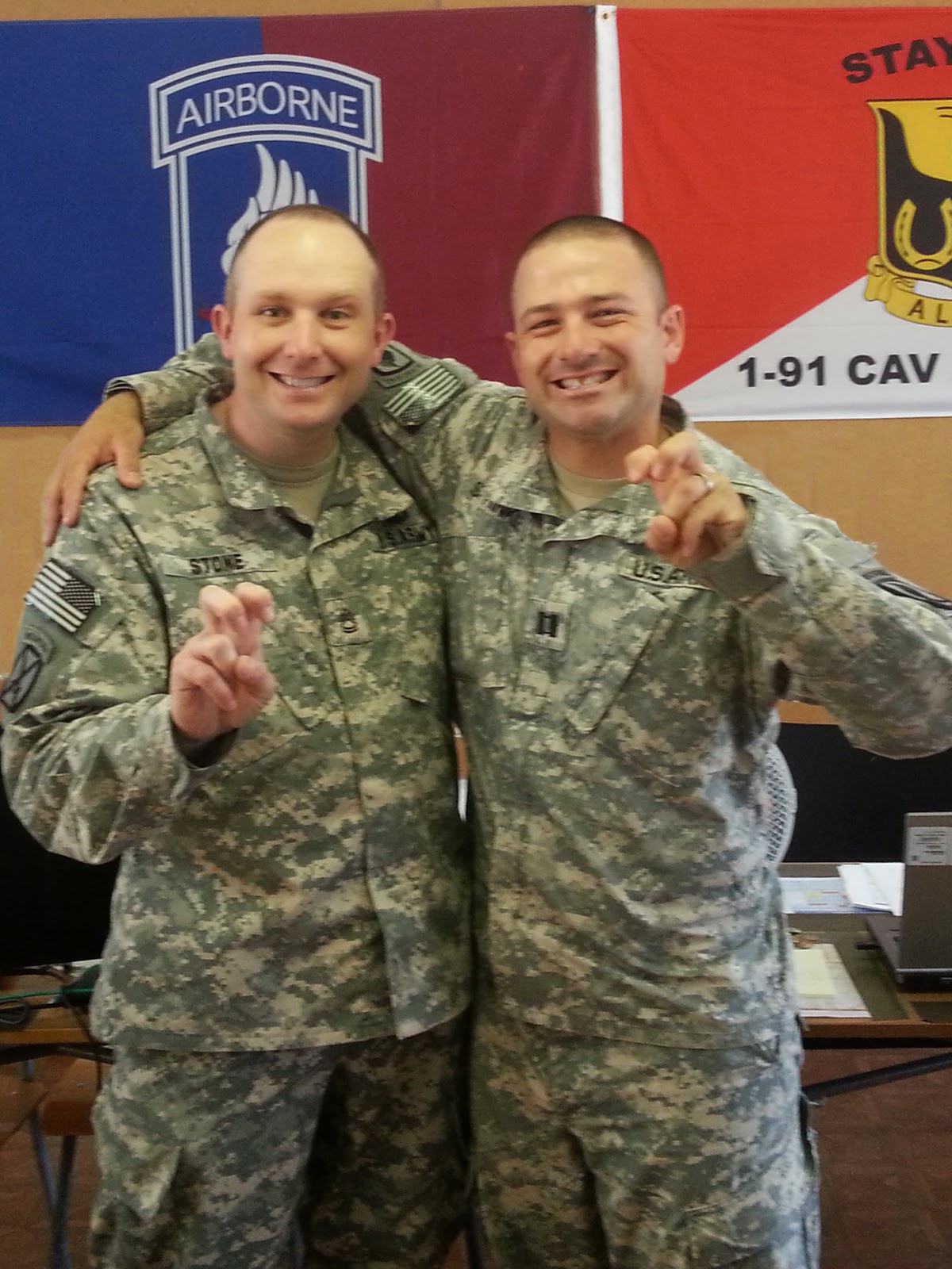 Two Army Frogs serving in Poland - TCU Magazine