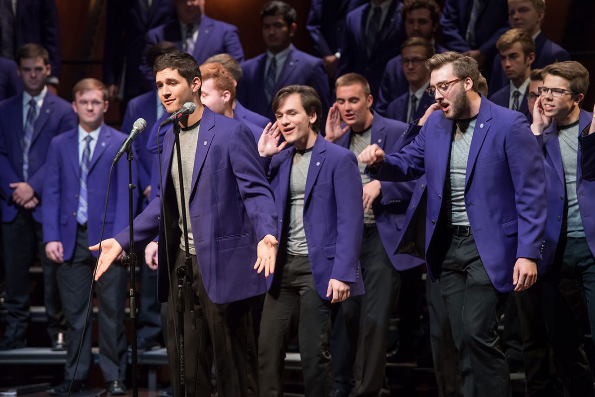 Frog Corps' Spirited Singing - TCU Magazine