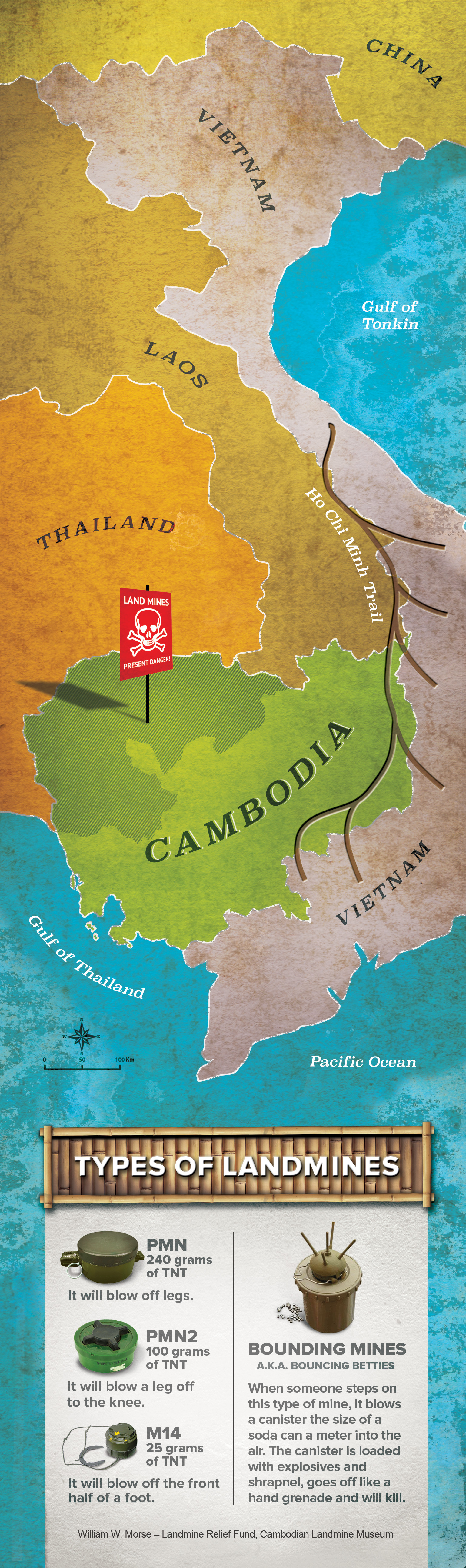 Bill Morse Helps Cambodians Remove Landmines - TCU Magazine