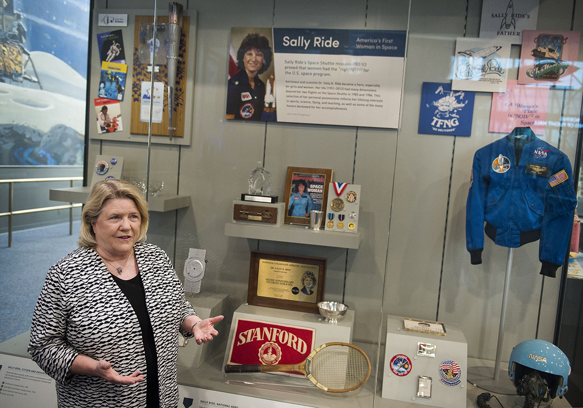 Smithsonian Curator Chronicles Remarkable Life of Sally Ride - TCU Magazine