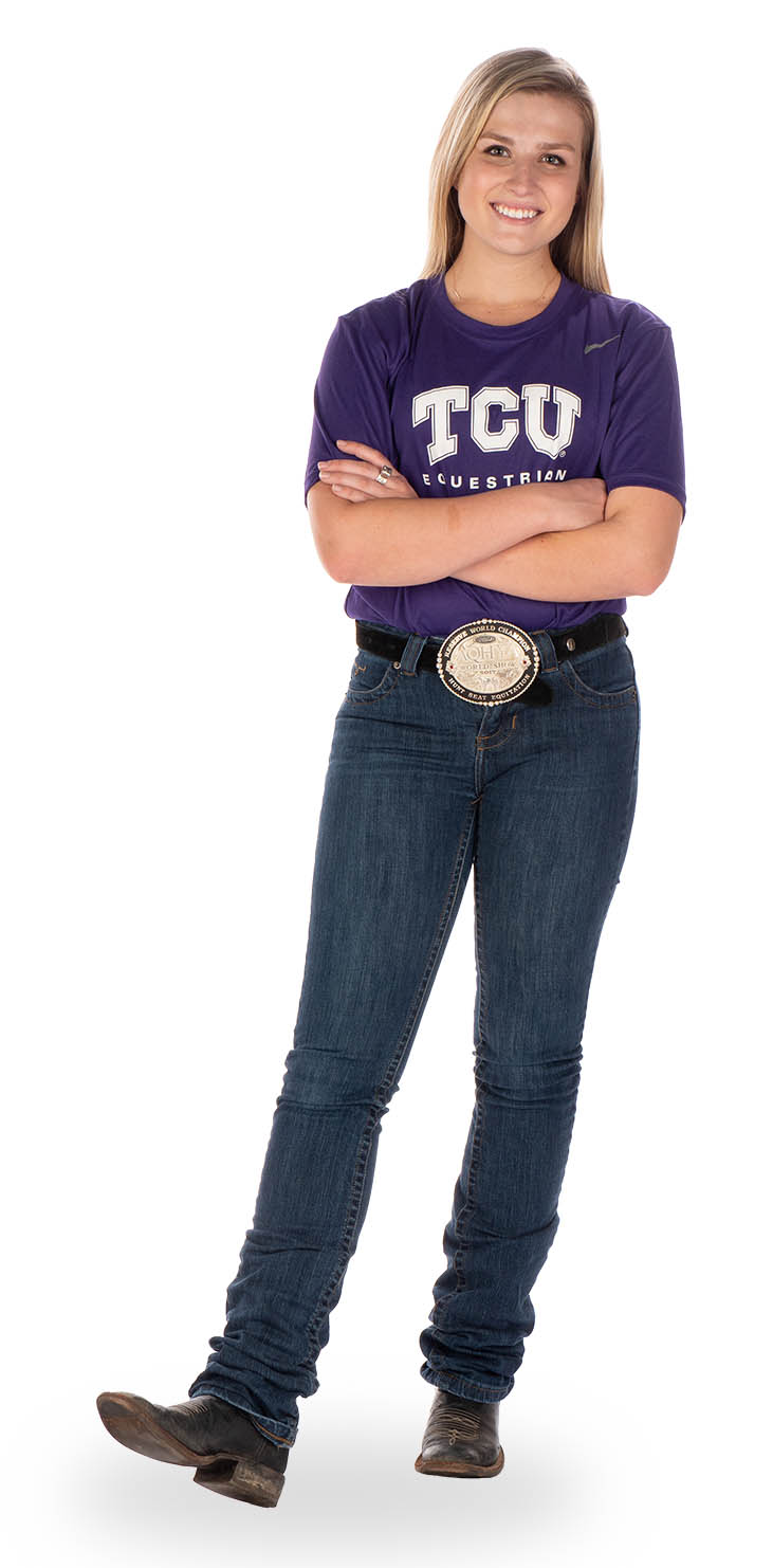 Laska Anderson is Successful in the Arena and Classroom - TCU Magazine