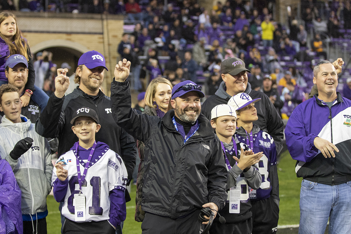 Radio Personality Landry Burdine Knows Football - TCU Magazine