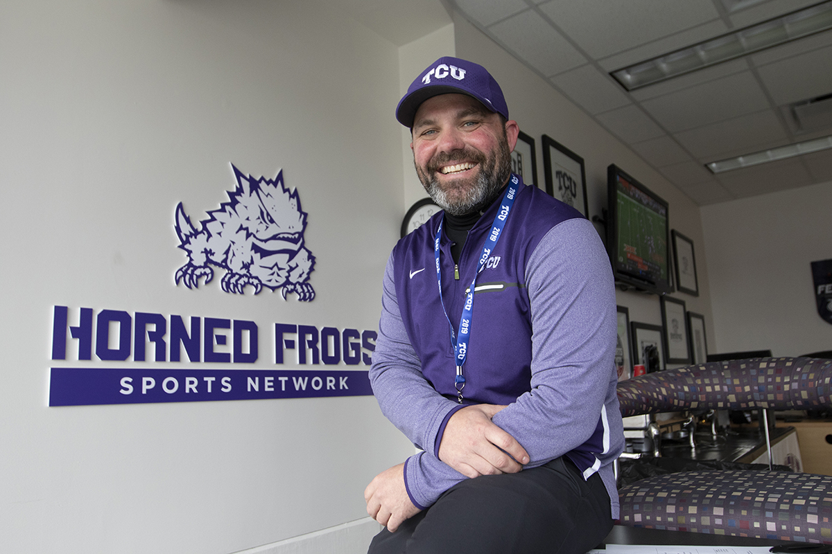 Radio Personality Landry Burdine Knows Football - TCU Magazine